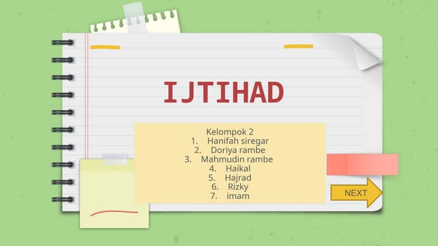 IJTIHAD | PPTX