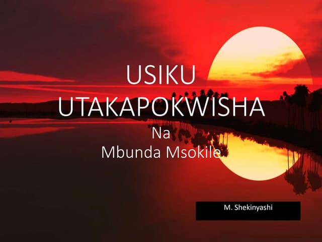 Lahaja za kiswahili kwa ujumla | PDF
