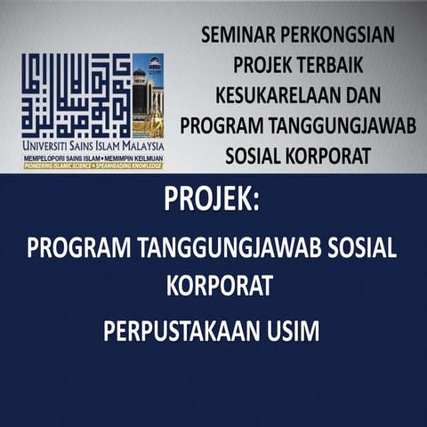 Slaid Persembahan Daripada USIM 2 | PPTX