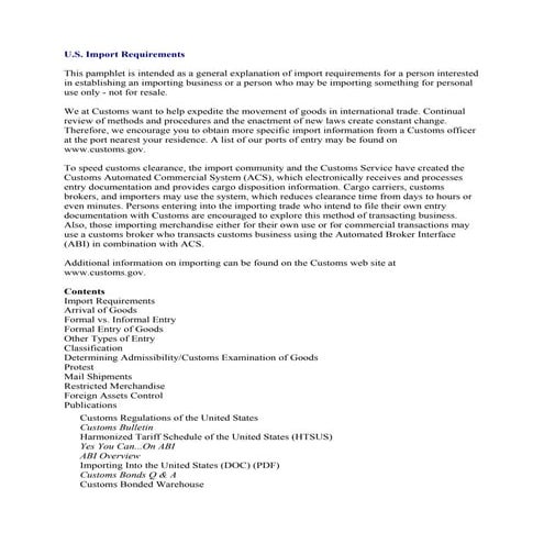 Import Procedures and Documentations in the Philippines | PPTX