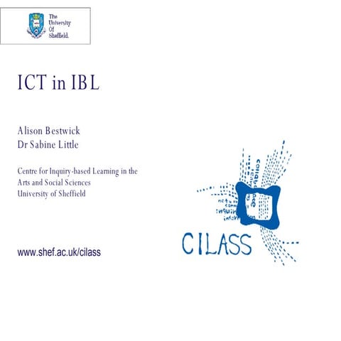 Using ICT in IBL courses - Little and Bestwick (2007) | PPT