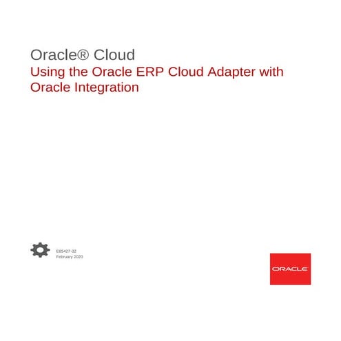 Using Oracle Erp Cloud Adapter Oracle Integration Pdf 3035