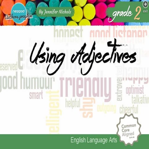 Using Adjectives | PDF | Primary Education | Education