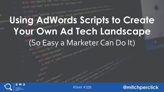 SMX SlideShare Announcement | PPT