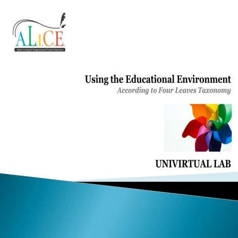 Using alice s-educational-environment | PPT