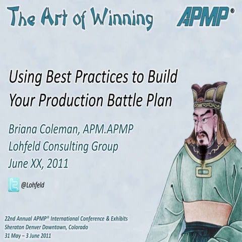 APMP Foundation Study Group Session 5 - Proposal Management | PDF