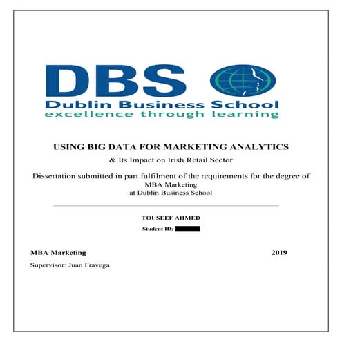 Using Big Data for Marketing Analytics | PDF