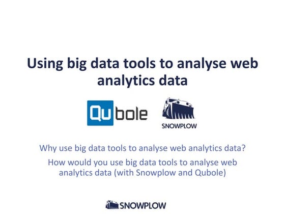 Snowplow Analytics and Looker at Oyster.com