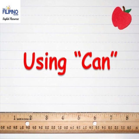 Using can | PPTX