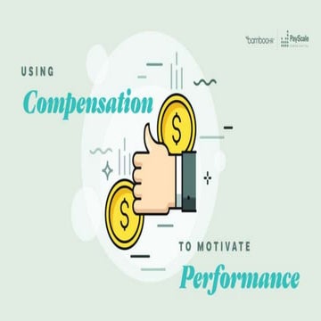 Using Compensation to Motivate Performance | PPTX | Human Resources ...