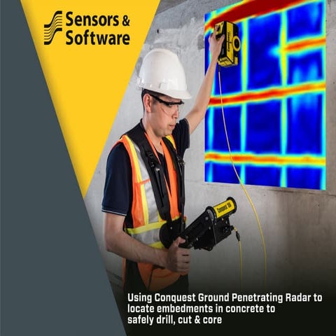 Using Conquest Ground Penetrating Radar (GPR) to locate embedments in ...