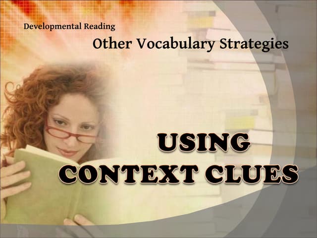 Context clues power point | PPT