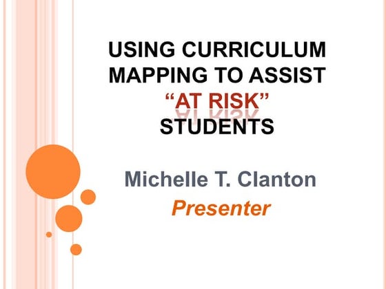 Interventions for at risk students power point | PPT