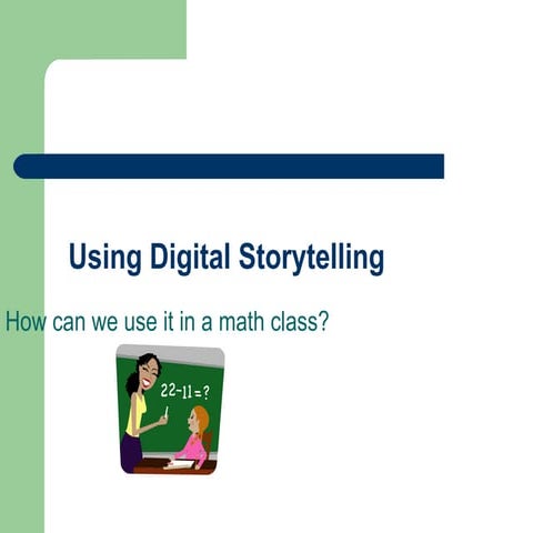 Using Digital Storytelling | PPT