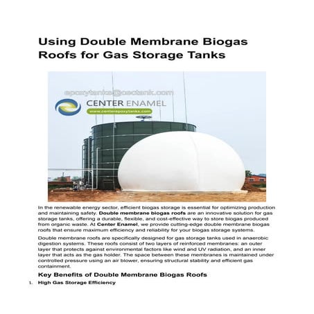 Using Double Membrane Biogas Roofs for Gas Storage Tanks.docx