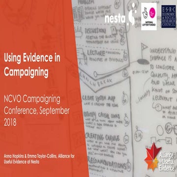 Using evidence in campaigning | PPTX