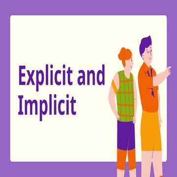 Explicit and Inferred Text Evidence in Literature English Presentation ...