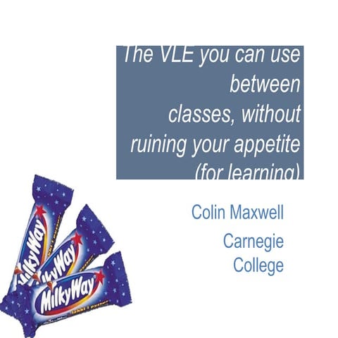 Using Facebook as a college VLE | PPT