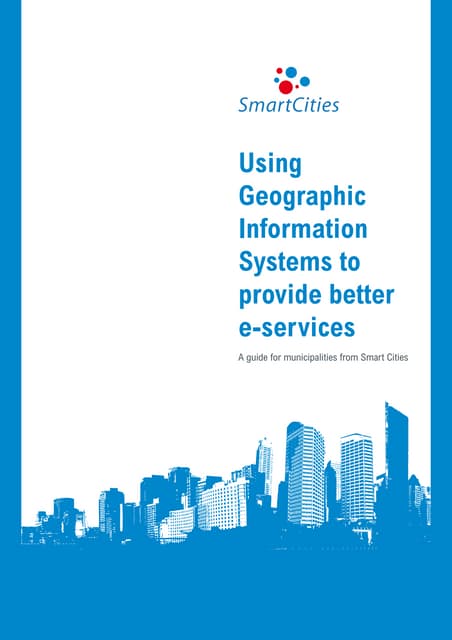 Smart City with GIS | PPTX | Geography | Science