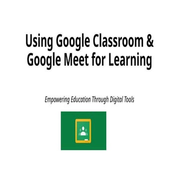 Using Google meet with online learning .pptx