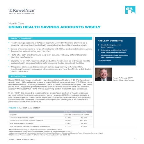 Introduction to Health Savings Accounts (HSA) | PPT