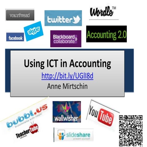 Using ICT in VCE Accounting: a Showcase | PPTX