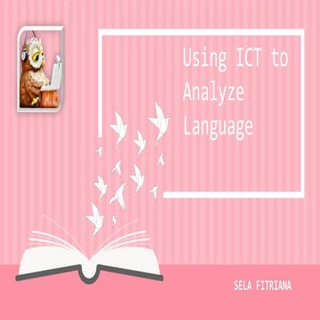 Using ict to analyse language | PPT