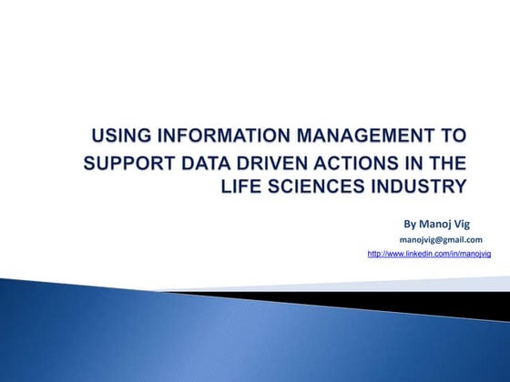 Data Driven Decision Making Presentation | PPTX