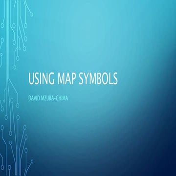 Using map symbols | PPT