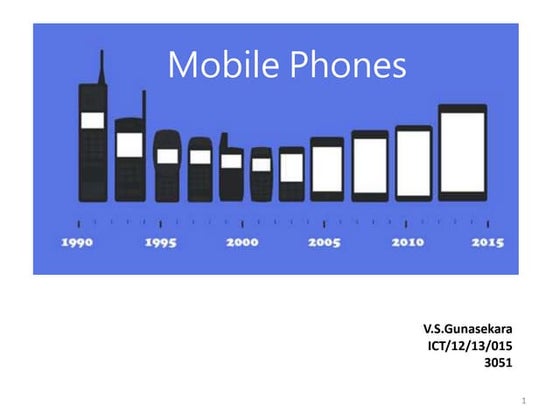 Mobile phone: Evolution to Revolution | PPT