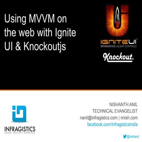 Using Mvvm On The Web Using Knockoutjs And Ignite Ui Ppt