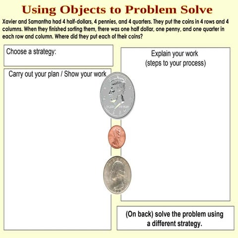Using Objects To Problem Solve 2 | PPT