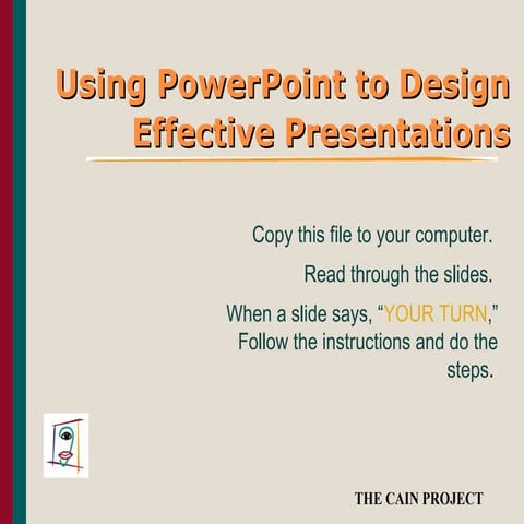 presentation on how to use powerpoint | PPT