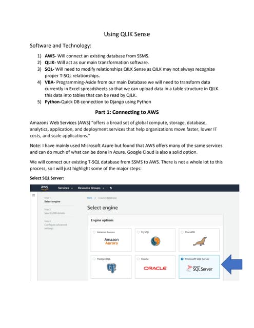 Using Qlik With Aws And Python Pdf