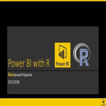 Using R in power BI | PPTX