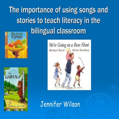 Using songs and stories | PPT