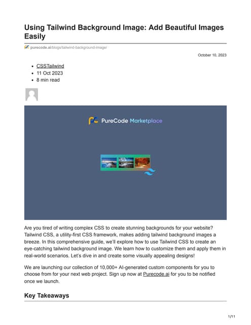 Background property in css | PDF