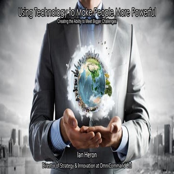 Using Technology to Make People More Powerful | PDF