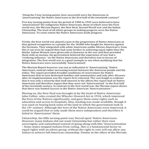 Using the 5 key turning points | DOCX