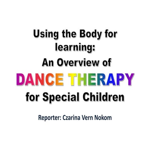 Using the body for learning | PPTX