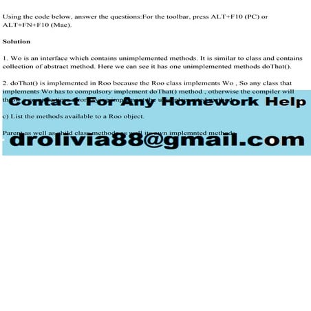 Using the code below, answer the questionsFor the toolbar, press AL.pdf