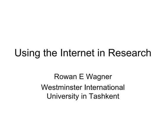 Role of computers in research | PDF