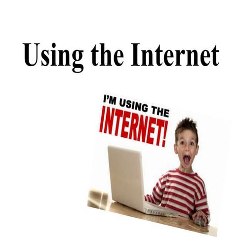 Using the internet safely | PPTX