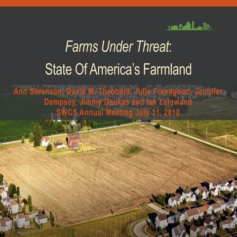 Using the new farms under threat | PPTX
