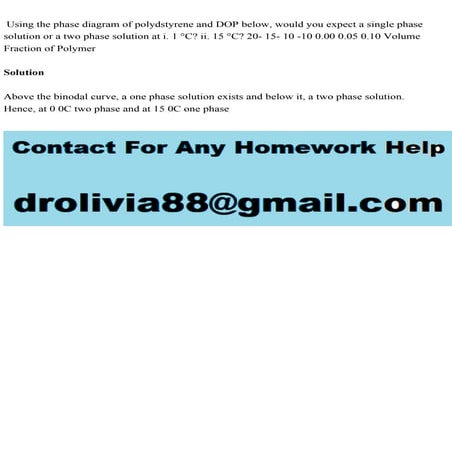 Using the phase diagram of polydstyrene and DOP below, would you ex.pdf