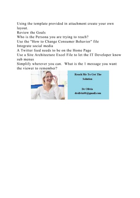 Using the template provided in attachment create your own layout.R.docx Using the template provided in attachment create your own layout.R.docx