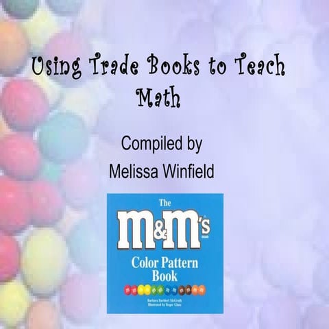 Using trade books to teach math | PPT