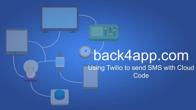 Send Sms Using Twilio With Cloud Code Ppt