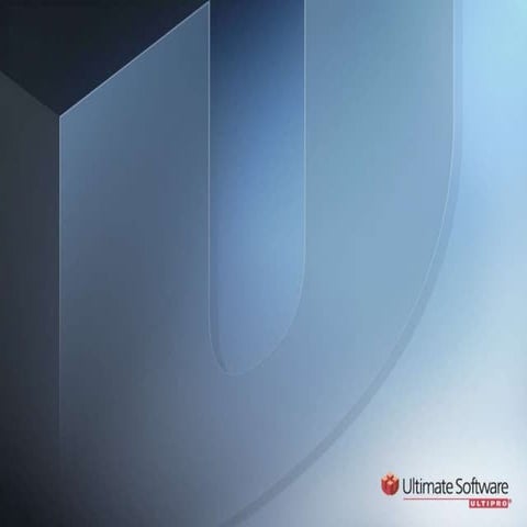 Ultimate Software Overview | PPTX