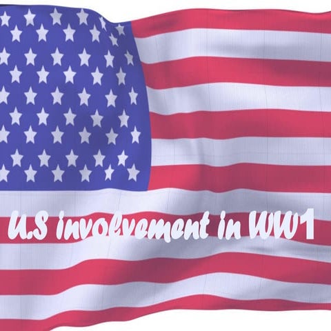 US Enters WWI | PPT